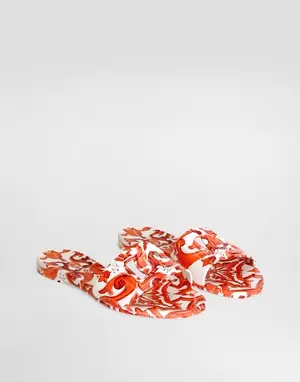 Dolce & Gabbana Beachwear Slides And Mules - Multicolor