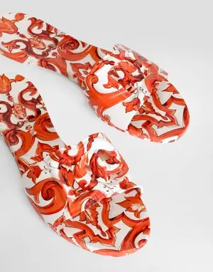 Dolce & Gabbana Beachwear Slides And Mules - Multicolor