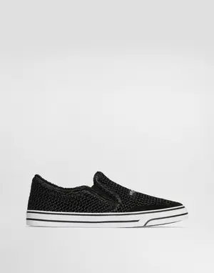 Dolce & Gabbana Dolce & Gabbana Low Top Slip On Sneakers Black