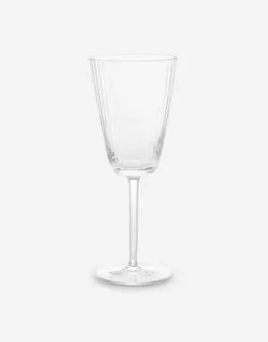 Dolce & Gabbana Hand-blown Murano White Wine Glass Wine Glasses