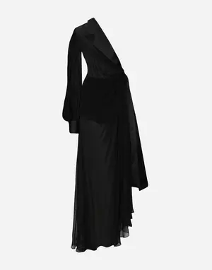 Dolce & Gabbana Abito Dresses Silk - Black