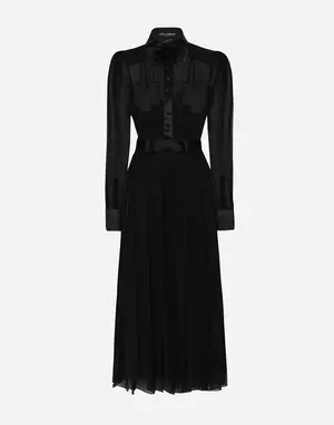 Dolce & Gabbana Abito Dresses Silk - Black