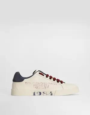 Dolce & Gabbana Portofino Light Strobel Calfskin Sneakers - Multicolor