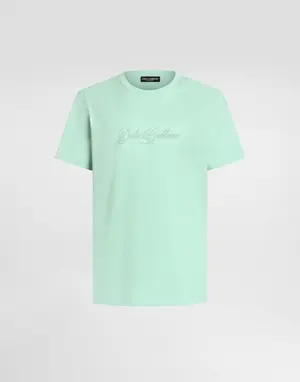 Dolce & Gabbana T-shirt M/corta Giro T-shirts And Polos - Green