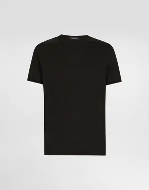 Dolce & Gabbana T-shirt In Cotton T-shirts And Polos - Black