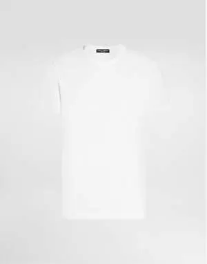 Dolce & Gabbana T-shirt In Cotton T-shirts And Polos - White