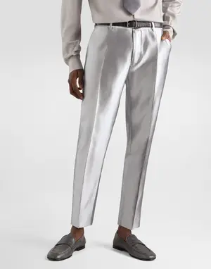 Dolce & Gabbana Silk Shantung Trousers
