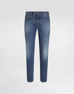 Dolce & Gabbana Denim Trousers Denim Multi-colored - Multicolor