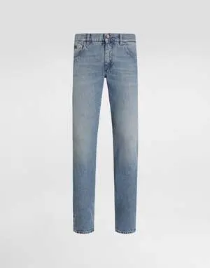Dolce & Gabbana Denim Trousers - Multicolor