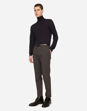 Dolce & Gabbana Cashmere And Silk Turtle-neck Sweater Sweaters And Cardigans Cashmere