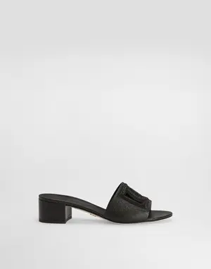 Dolce & Gabbana Mid Heel Mules Clogs For Women