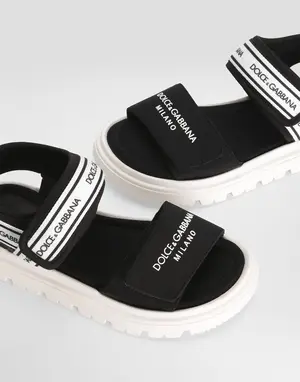 Dolce & Gabbana Rubberized Logo Sandals