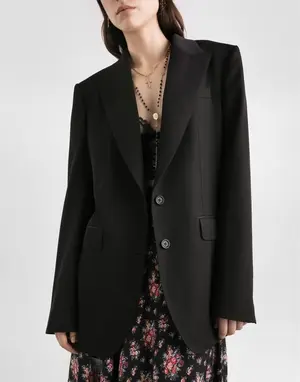 Dolce & Gabbana Wool Gabardine Jacket Blazers