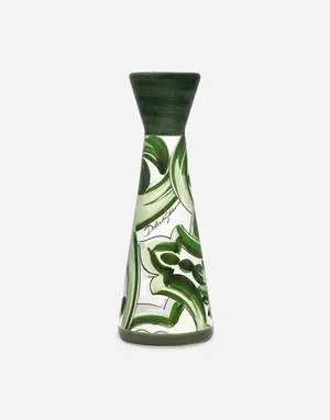 Dolce & Gabbana Ceramic Candle Holder Medium Candle Holder - Multicolor