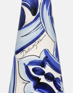 Dolce & Gabbana Ceramic Candle Holder Medium Candle Holder