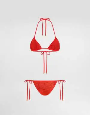 Dolce & Gabbana Triangle Bikini Swimwear