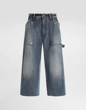 Dolce & Gabbana Denim Bermuda Denim And Jeans Multi-colored - Multicolor