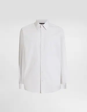 Dolce & Gabbana Gold Shirt With Microdesign Shirts - Multicolor