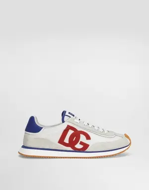 Dolce & Gabbana Mixed-material Dg Cushion Sneakers Sneakers Red - Multicolor