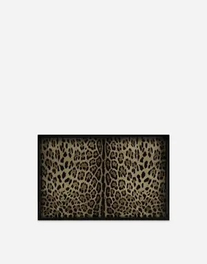 Dolce & Gabbana Wooden Tray Rectangular