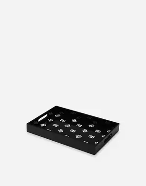 Dolce & Gabbana Wooden Tray Rectangular - Multicolor