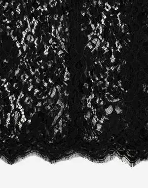Dolce & Gabbana Lace Top Shirts And Tops