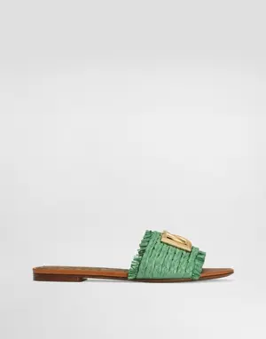 Dolce & Gabbana Ciabatta Slides And Mules - Multicolor