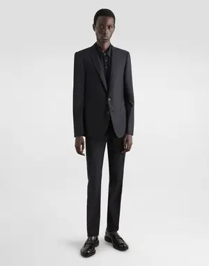 Dolce & Gabbana Single-breasted Suit In Wool And Silk Suits And Blazers Fabric
