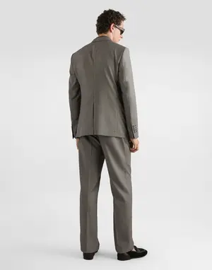 Dolce & Gabbana Virgin Wool Polo Shirt Sweaters And Cardigans Gray - Grey