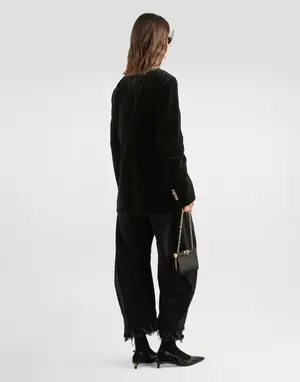Dolce & Gabbana Smooth Velvet Jacket Blazers