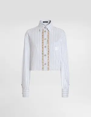 Dolce & Gabbana Striped Shirt Shirts And Tops - Multicolor