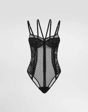 Dolce & Gabbana Spaghetti Strap Bodysuits For Women