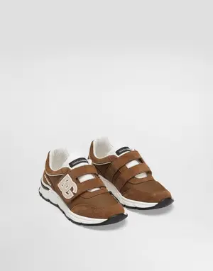 Dolce & Gabbana Dg Running Split Calfskin Sneakers