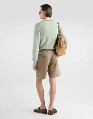 Dolce & Gabbana Cashmere Crew Neck Pullover - Green