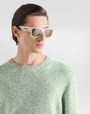 Dolce & Gabbana Cashmere Crew Neck Pullover - Green