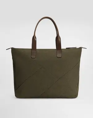 Dolce & Gabbana Adamo Patchwork Shopping Bag Shoppers