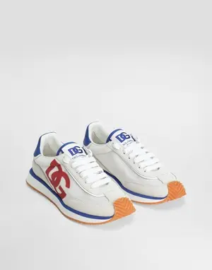 Dolce & Gabbana Mixed-material Dg Cushion Sneakers