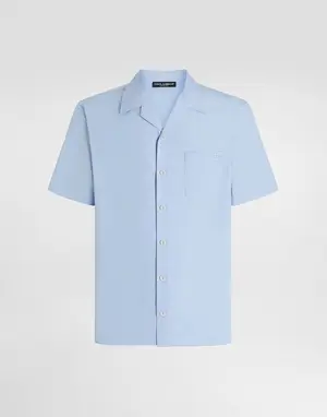 Dolce & Gabbana Hawaii Cotton Shirt Shirts - Azure