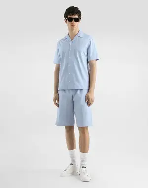 Dolce & Gabbana Hawaii Cotton Shirt Shirts - Azure