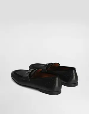 Dolce & Gabbana Calfskin Loafers Driver Shoes And Loafers - Black