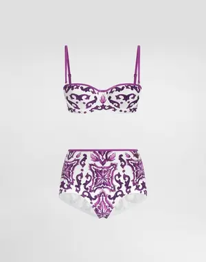 Dolce & Gabbana Balc.imb+guaina Swimwear Fabric - Multicolor
