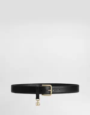 Dolce & Gabbana Dg Charm Belt Belts Leather - Black