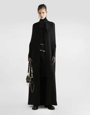 Dolce & Gabbana Double Wool Crêpe Midi Skirt