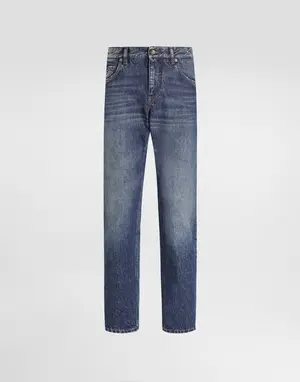 Dolce & Gabbana Multi-coloured Denim Trousers - Multicolor