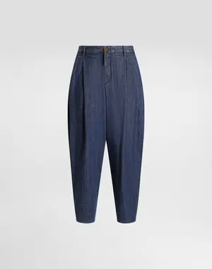 Dolce & Gabbana Denim Trousers Denim Multi-colored - Multicolor