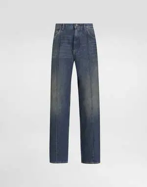 Dolce & Gabbana Denim Trousers - Multicolor