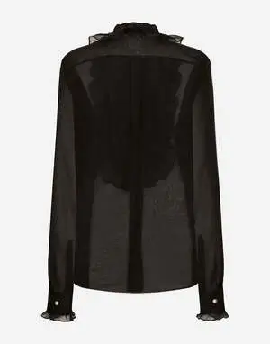 Dolce & Gabbana Camicia Shirts And Tops - Black