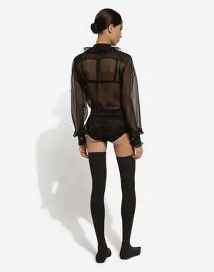 Dolce & Gabbana Camicia Shirts And Tops - Black