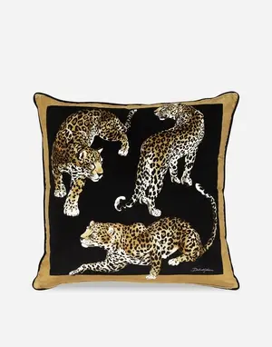 Dolce & Gabbana Velvet Cushion Large Large Cushions - Multicolor