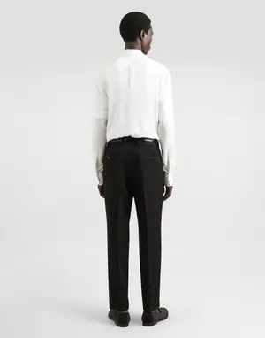 Dolce & Gabbana Wool Pants With Double Darts Pants And Shorts Wool